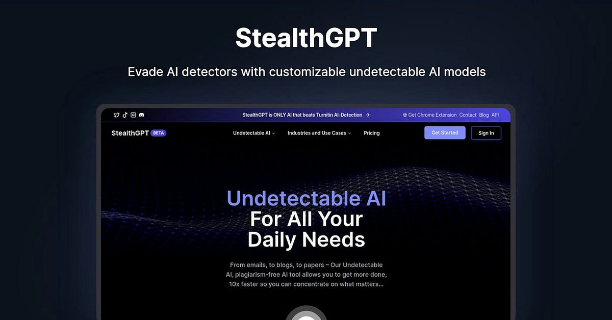 Undetectable AI Guaranteed — Undetectable AI StealthGPT | by Gioirooster | Sep, 2024 | Medium