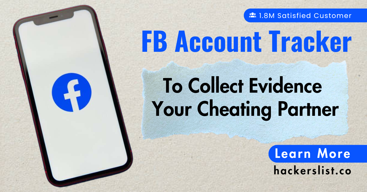 FB Account Tracker to collect evidence of your cheating partner | by ...