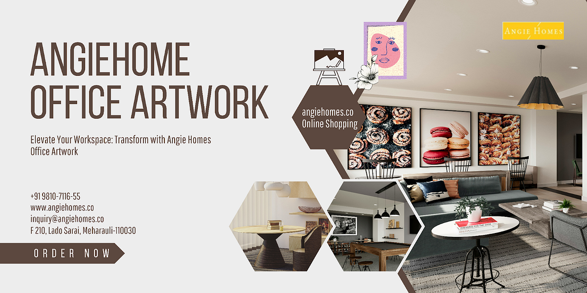 Elevate Your Workspace: Transform with Angie Homes Office Artwork | by ...