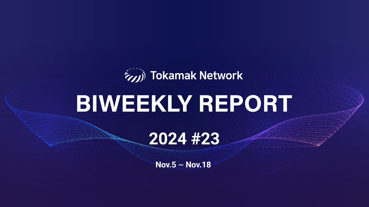 Tokamak Rollup hub: Devnet Deployment is now live | by Tokamak Network | Tokamak Network | Nov ...