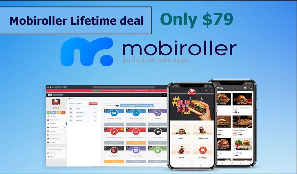 Mobiroller Lifetime Deal -Create Code-Free Mobile Apps With Mobiroller Only $79 | by TheRayBlog ...