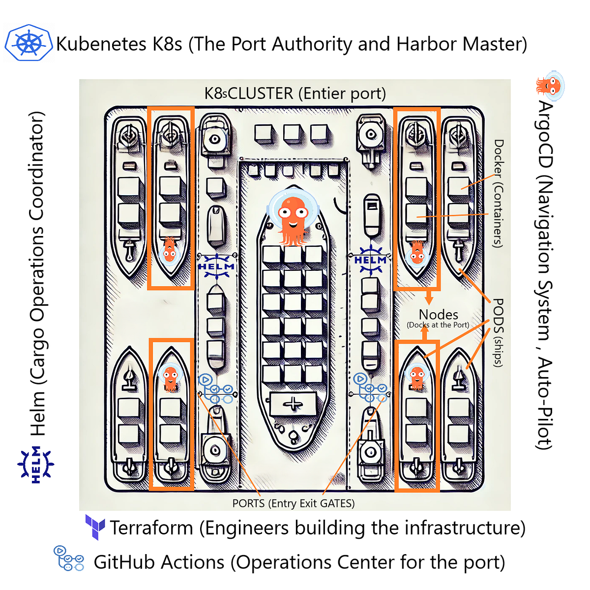Navigating Cloud Native Tools: A Cruise Ship Analogy for Docker ...