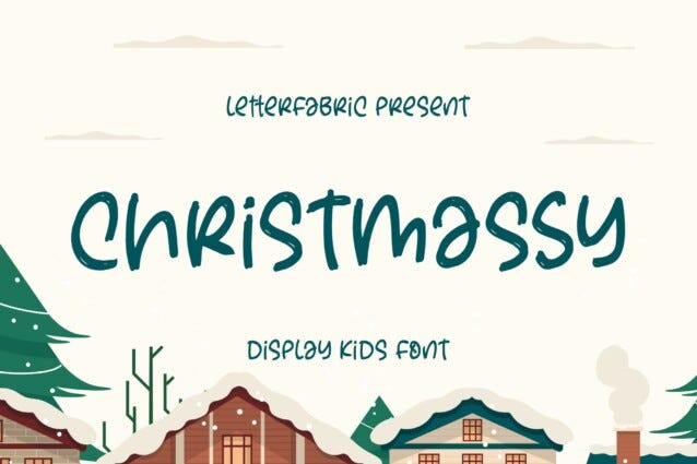 Christmassy Display Font | by ishirakawamary | Jul, 2024 | Medium