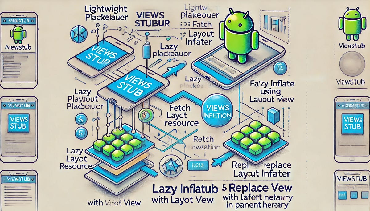 Understanding the Internal Workings of ViewStub in Android | by Sandeep Kella | Stackademic