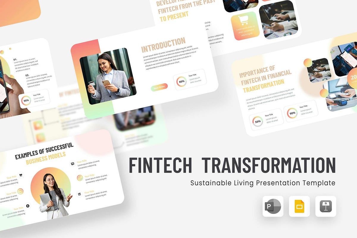 Fintech — Digital Google Slide Template | by Aquaartificer | Jun, 2024 ...