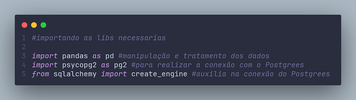 Simplificando o ETL conectando o Python ao Postgres | by Carolina Meliti | Aug, 2024 | Medium