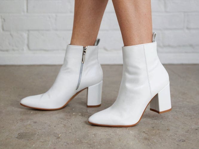 White Block Heel Booties | by Natalie Sprint | Apr, 2024 | Medium