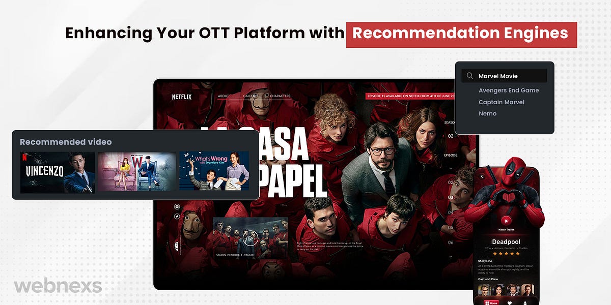 Enhancing Your OTT Platform with Recommendation Engines | by Mega P ...