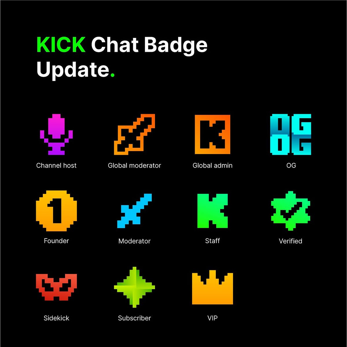 Kick Badges Are Back Kick News By Notjoker Medium