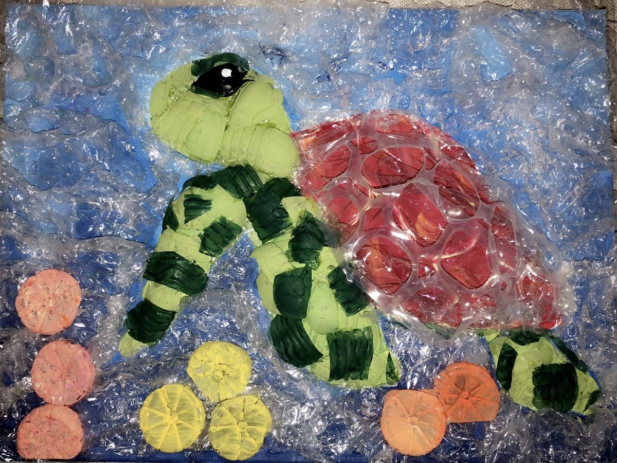 Multimedia Project. Art Made of Recycled Plastic | by Loren Boggs | Medium