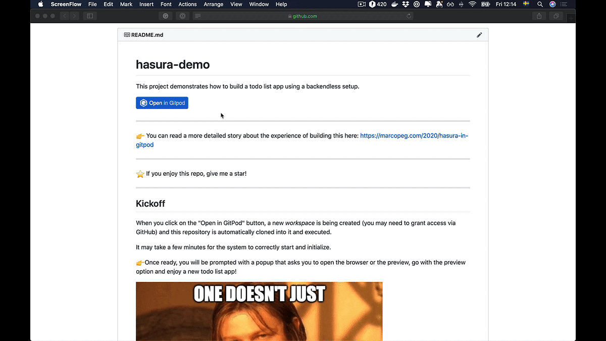 Hasura in Gitpod. How to set up your workspace to run a… | by Marco Pegoraro | FAUN.dev() 🐾