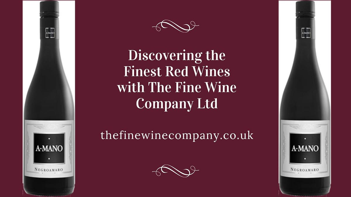 Discovering the Finest Red Wines with The Fine Wine Company Ltd | by ...
