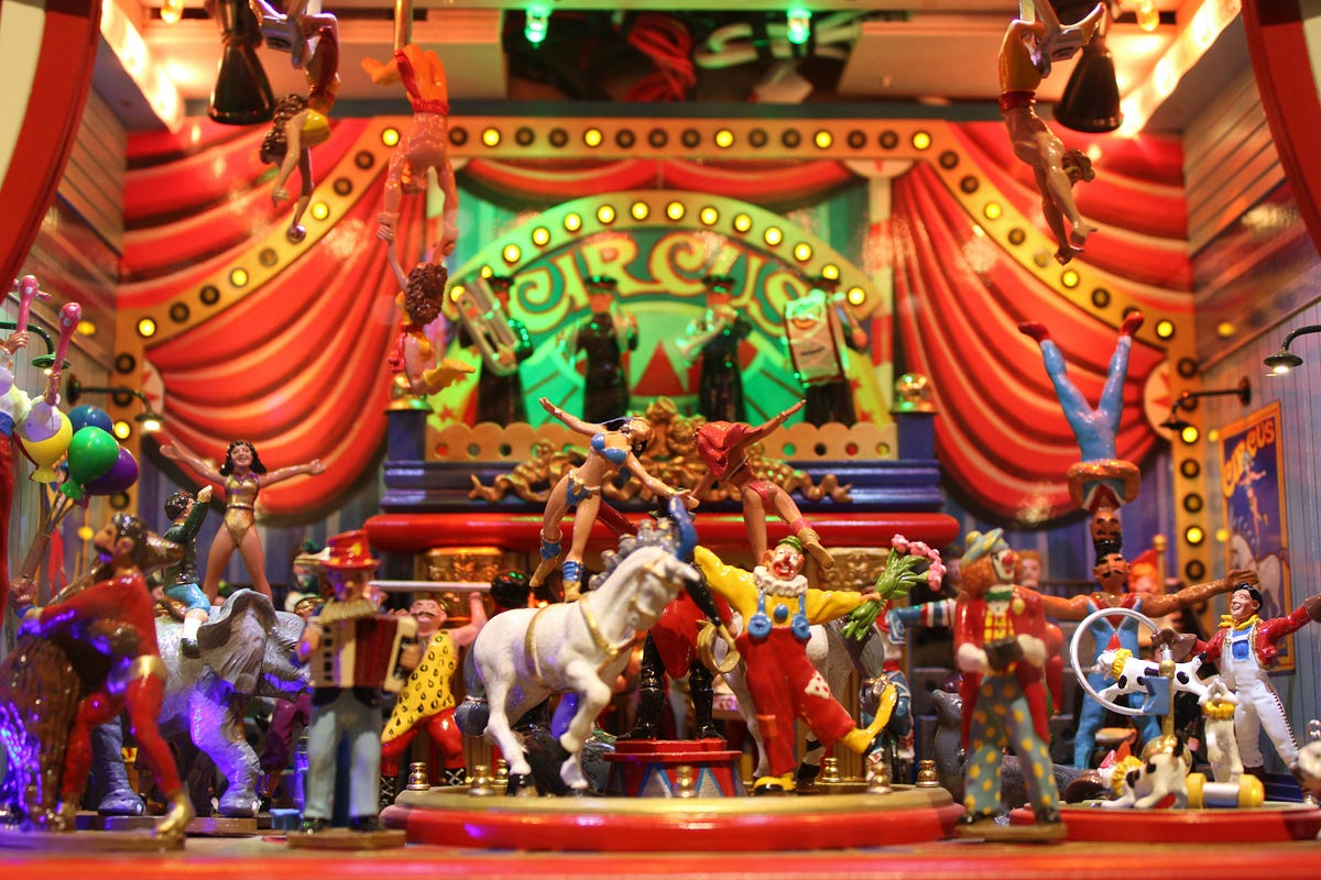 Circus, Circa 1995. step right up, folks; take a ride on… | by Richard ...