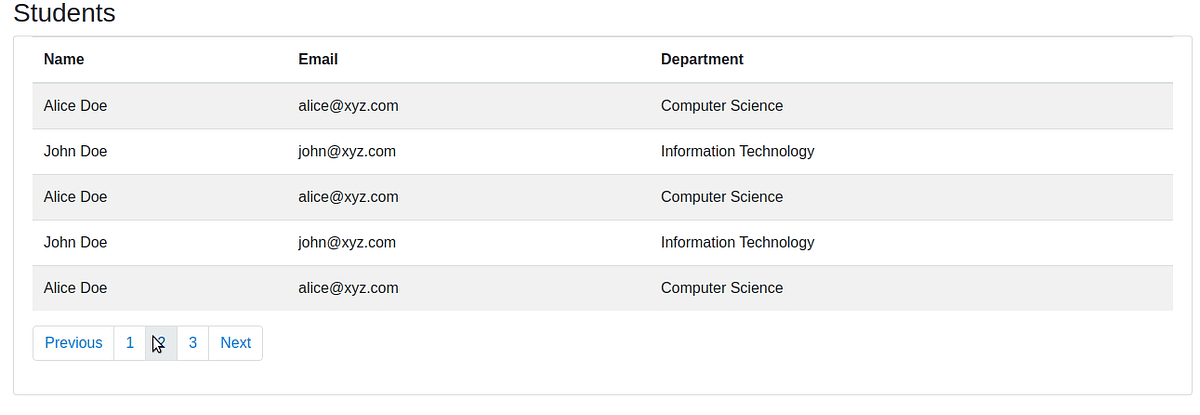 Server-side pagination in Angular 11 | by Navanath Jadhav | Ever Blogs ...