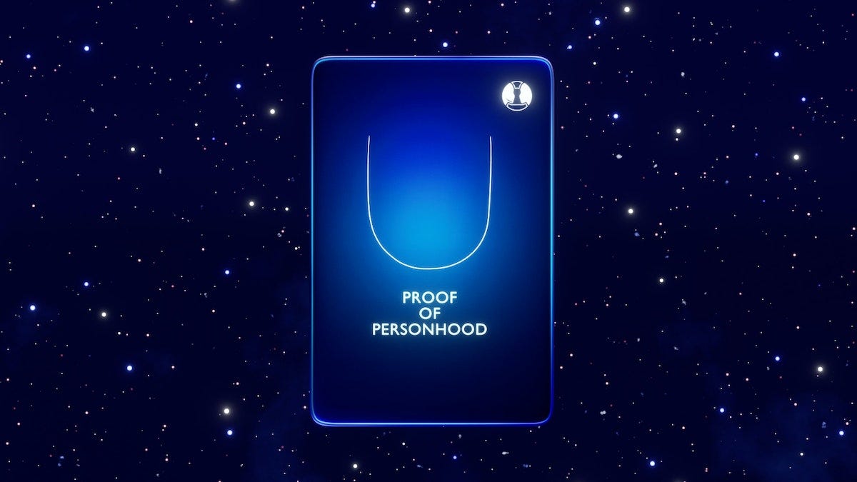 The Proof of Personhood Vision. Proof of Personhood enables the… | by ...