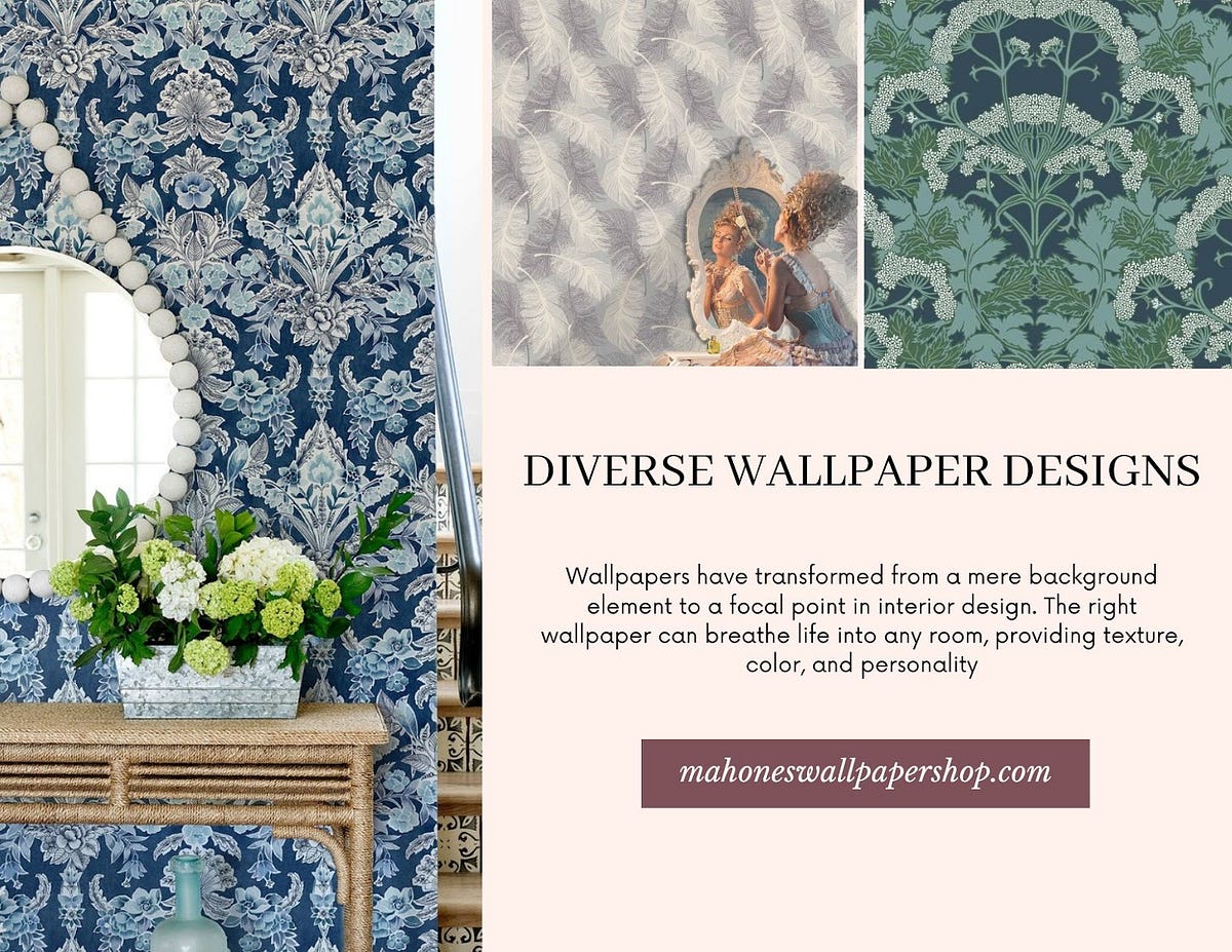 Pattern Play: Explore a World of Style with Diverse Wallpaper Designs ...