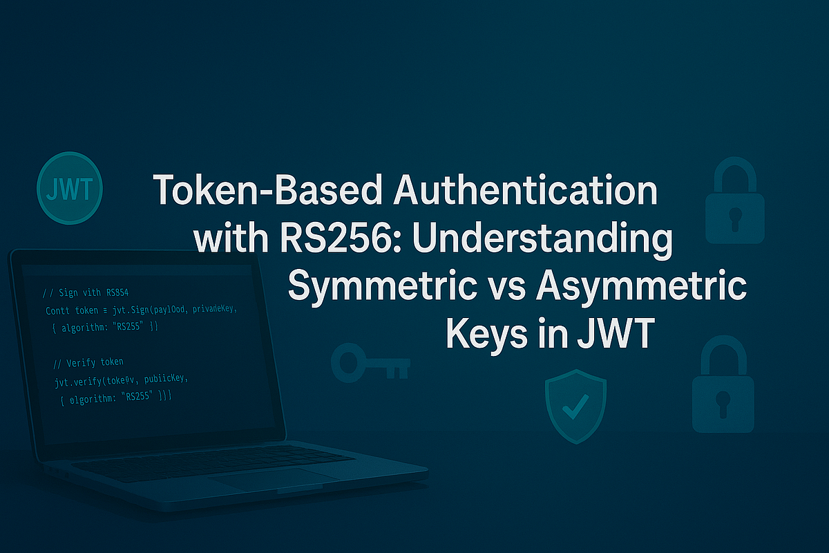 Token-Based Authentication with RS256: Understanding Symmetric vs Asymmetric Keys in JWT | by ...