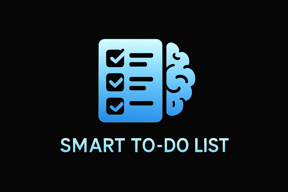 How I Built a Smart To-Do List That Learns My Habits | by Abdul Ahad | JavaScript in Plain English