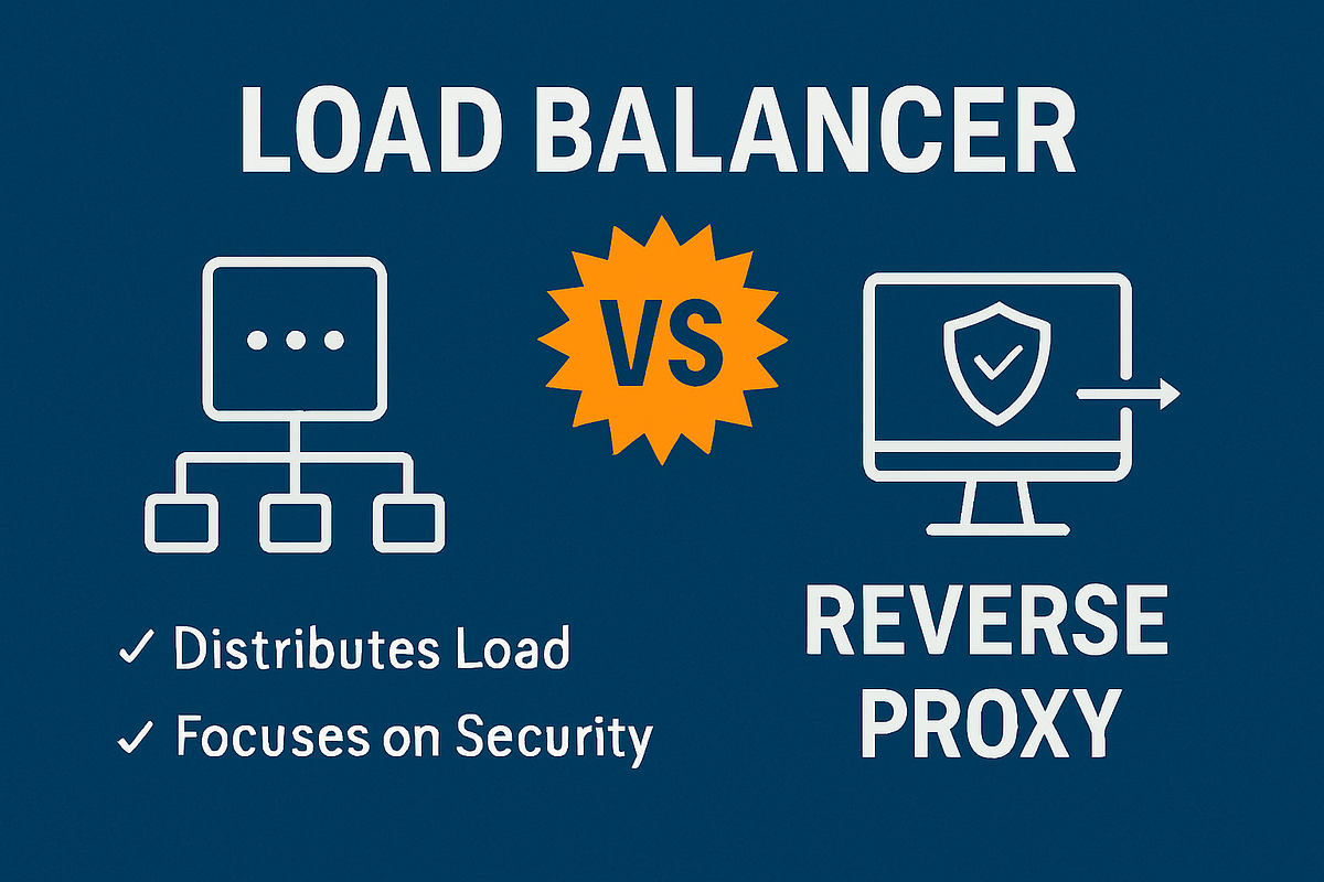 Load Balancer vs Reverse Proxy. Clearing the Confusion for System… | by Sudeep | Jul, 2025 | Medium