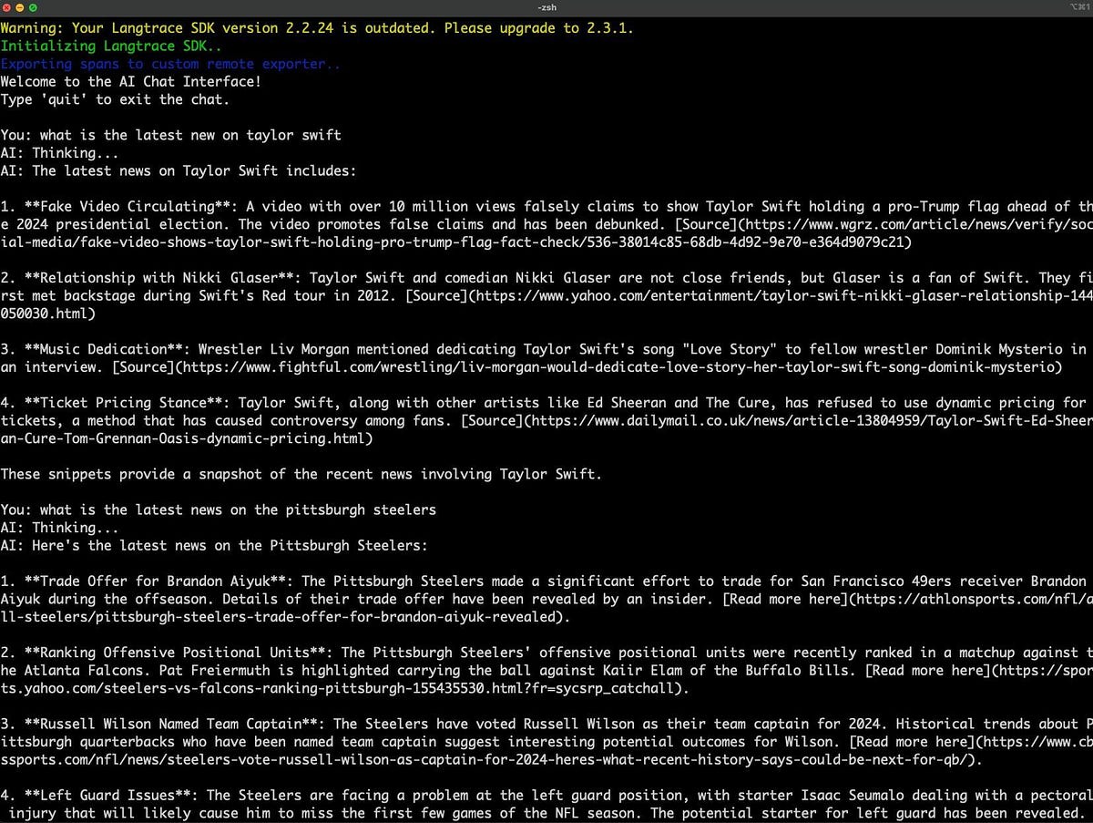 Observing Langchain applications with Elastic, OpenTelemetry, and Langtrace | by Langtrace | Medium