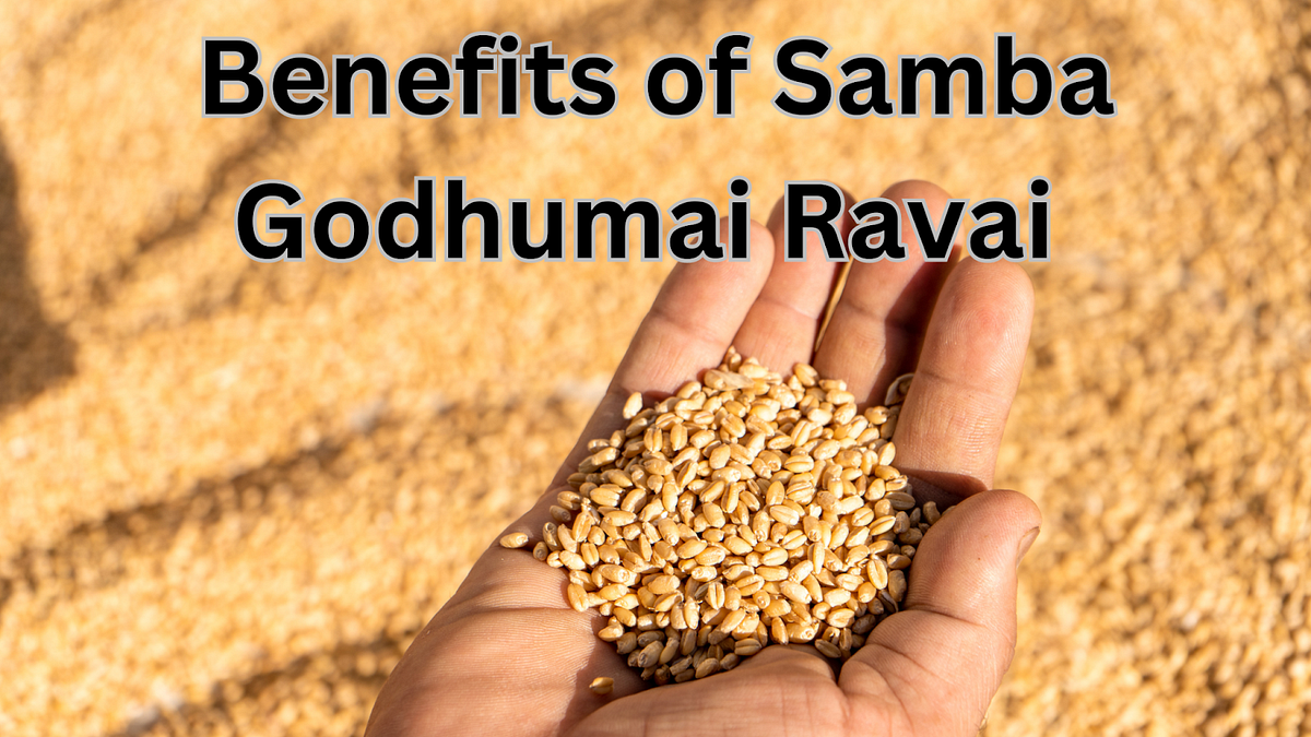 Desi Wheat Rawa — A Culinary Gem Samba Godhumai Ravai from India’s ...