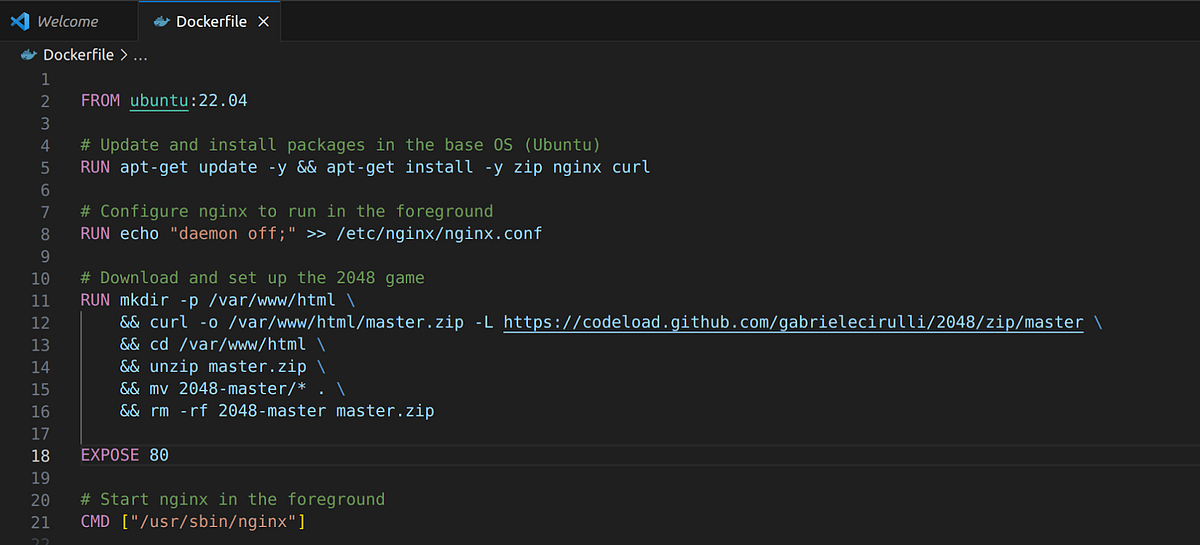 Devops Project — Create A Game Using Docker And Deploy To Aws Beanstalk 