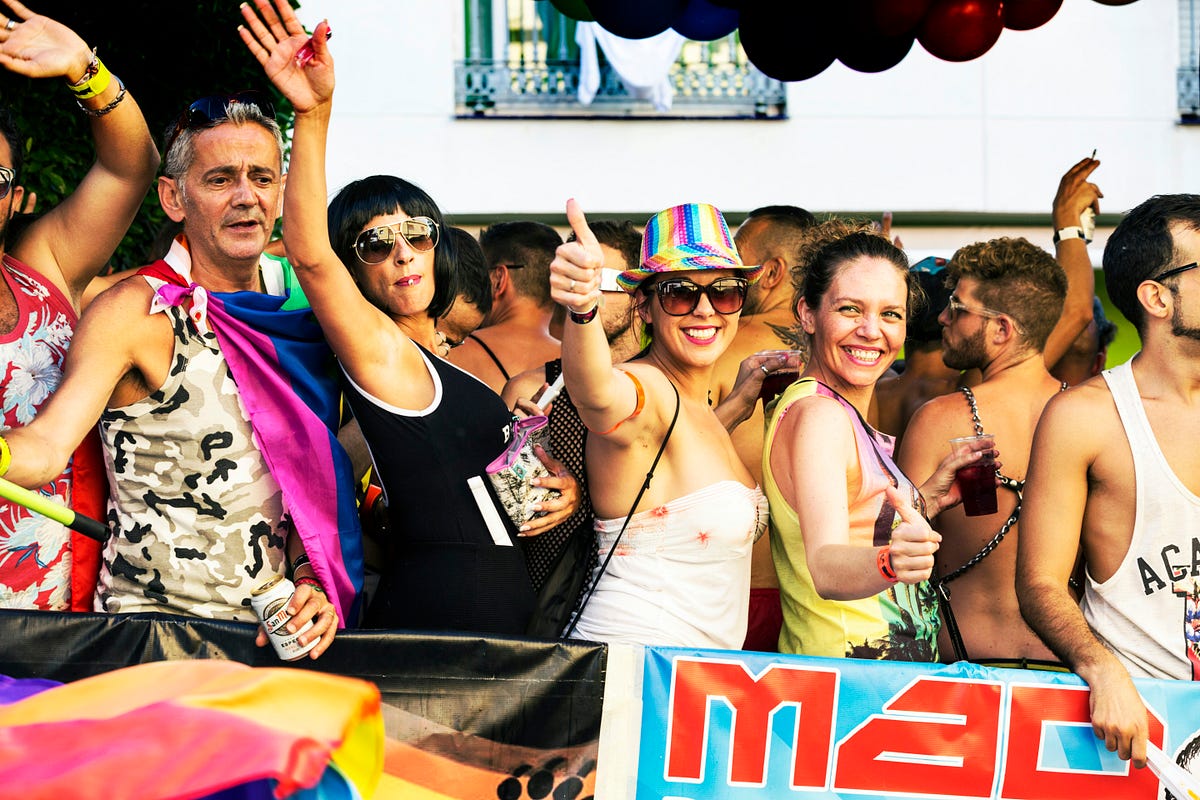 Pride Day on Broadway. I love the last Sunday in June in New… | by William Mersey | Bouncin’ and ...