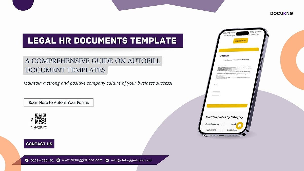 The Impact of Legal HR Documents Template on Company Culture | by ...