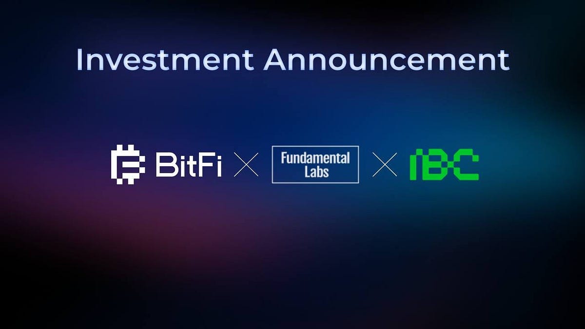 BitFi Kicks off Seed Round with Fundamental Labs, IBC Group as Anchor ...