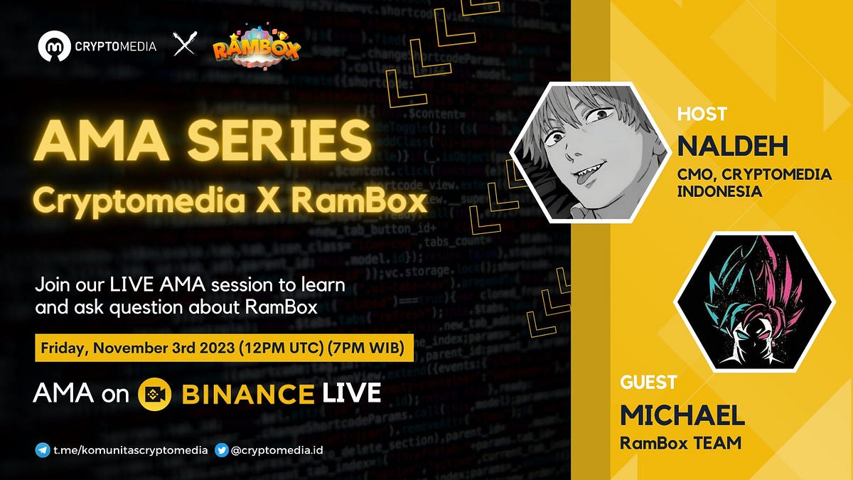 [November 3rd]Text Recap of Rambox on Binance Live | by RamBox | Medium