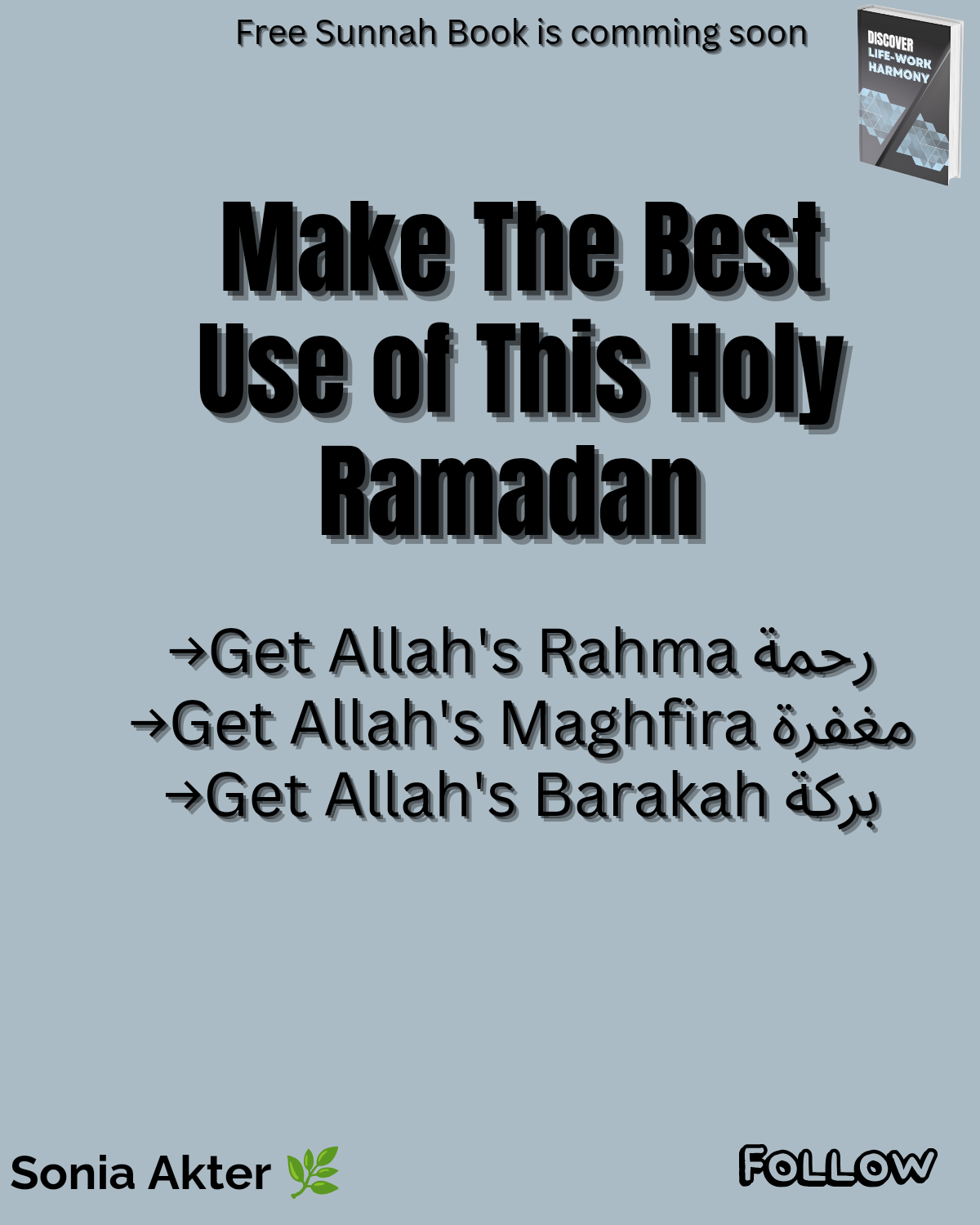 10-Step To Start Sunnah Lifestyle To Maintain Life-work Balance | by ...