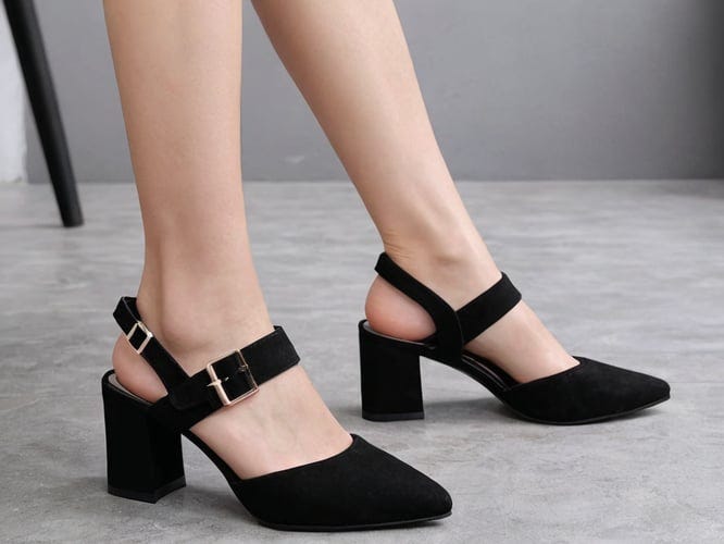 Black Block Heels For Women | by Jeffrey Adams | Apr, 2024 | Medium