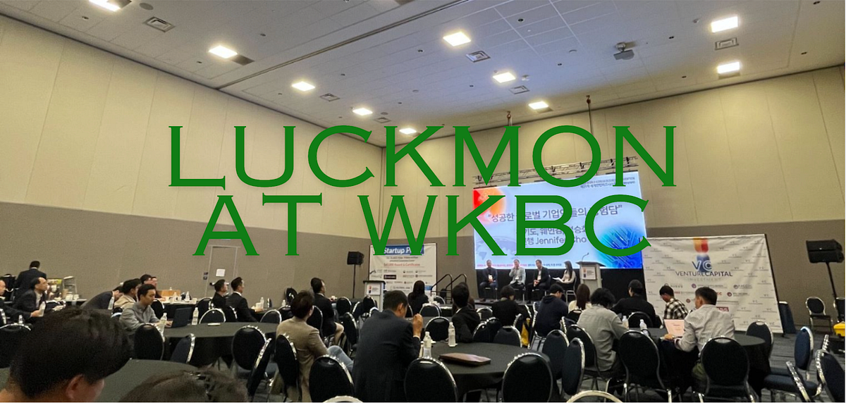Luckmon at 2023 World Korean Business Convention | by Luckmon | Luckmon | Medium