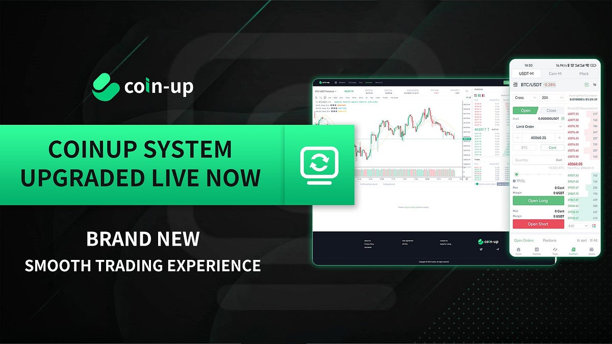 Let’s welcome to CoinUp2.0 - CoinUp.io - Medium