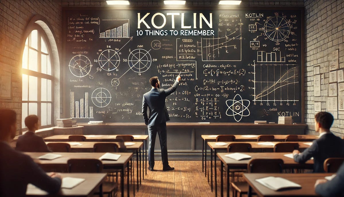 Kotlin: 10 things to remember. String concatenation: Using $ operator… | by Kavita Agrawal ...