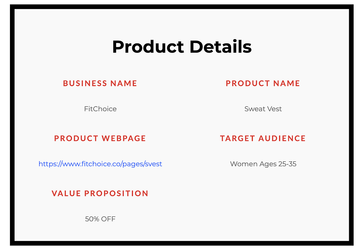 Product Video Copy + Facebook Ad Copy | by Rainer Brieger | Jul, 2024 | Medium