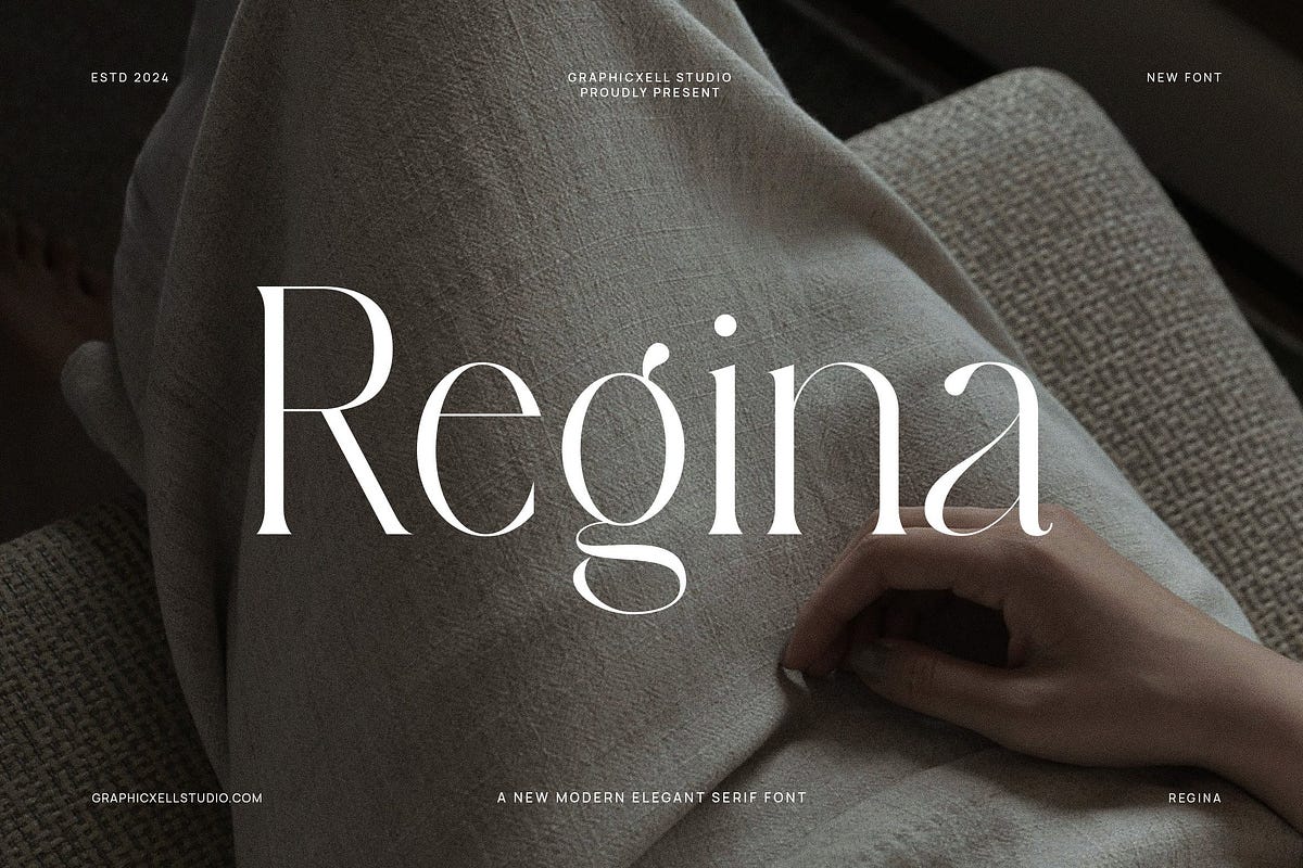 Regina Modern Serif Font | by Nebulaninja | Medium