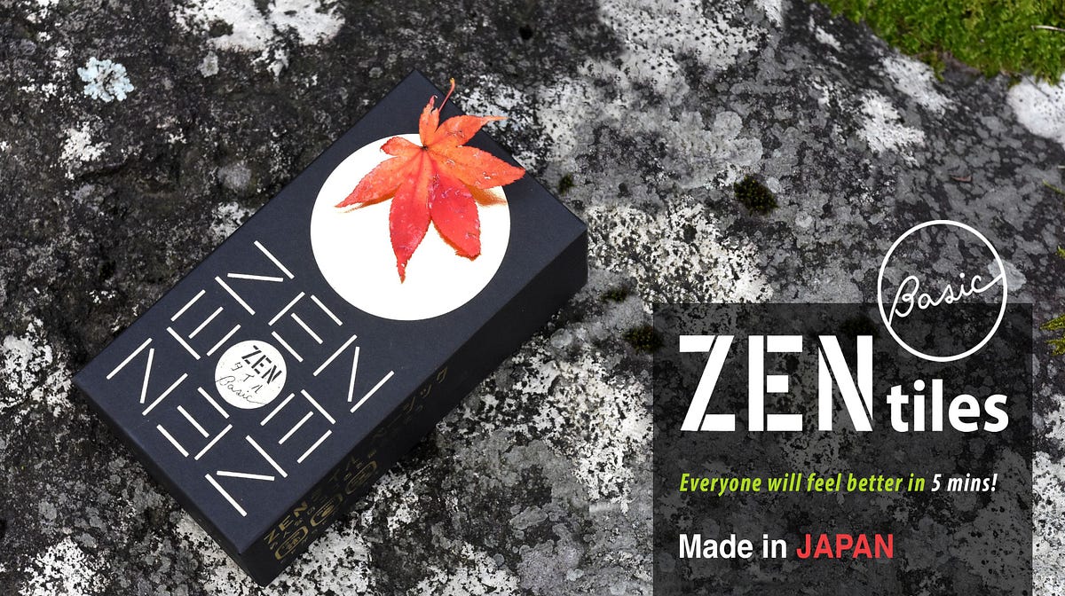 瞑想しながら遊べるボードゲーム「Zen Tiles」 - Yoichiro Kawaguchi(ChagaChagaGames) - Medium