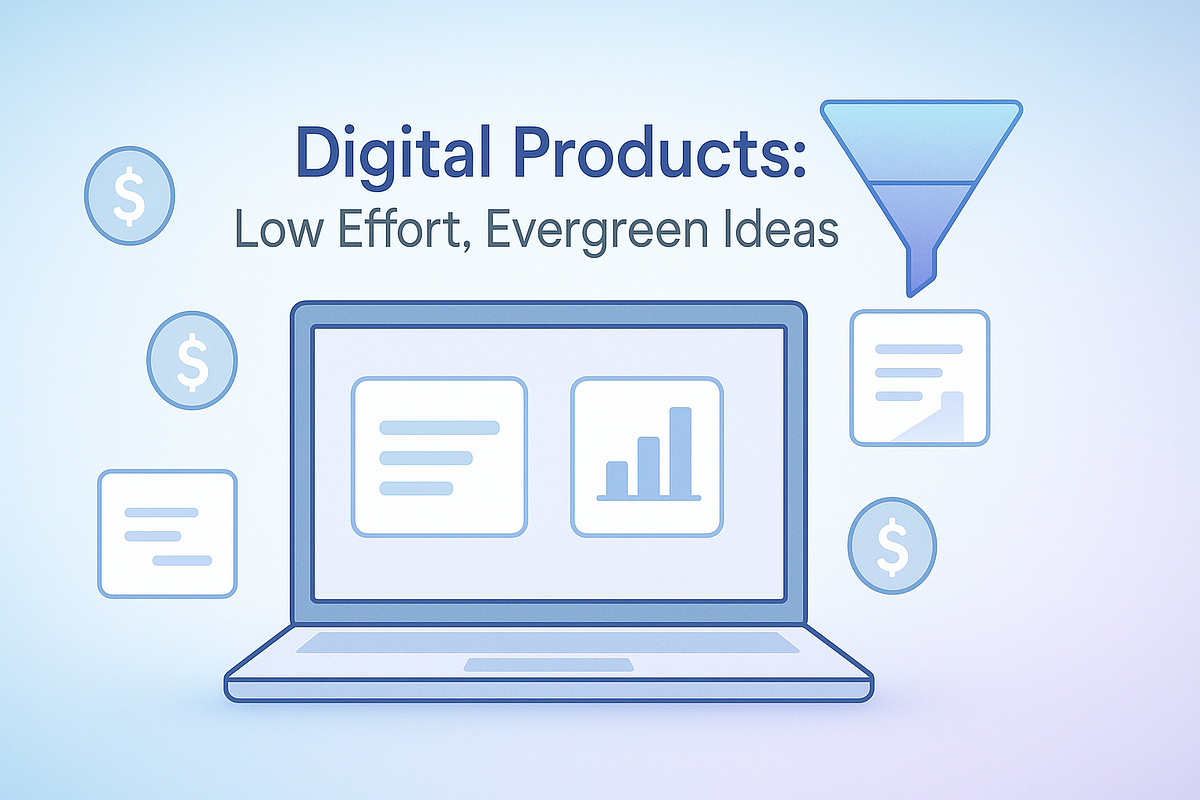 Digital Products: Low Effort, Evergreen IdeasDigital Products: Low Effort, Evergreen Ideas | by ...