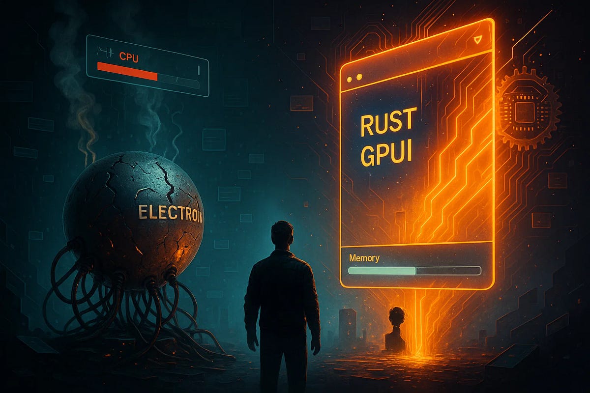 Rust GPUI Just Ended the Electron Era — And Developers Are Loving It | by Prem Chandak | Medium