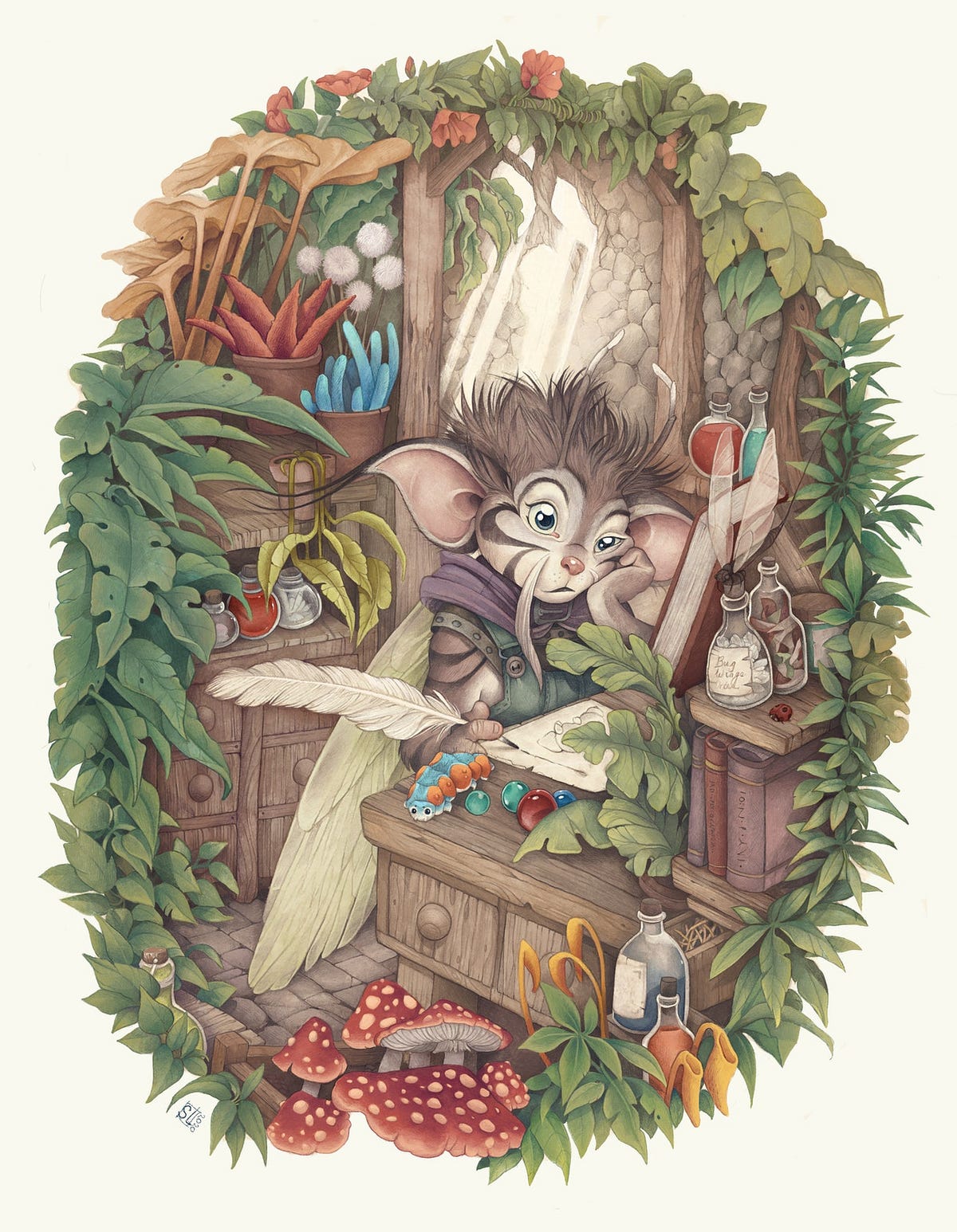 The English Illustrator: An Interview with Sammy Lewis | by JL Maxcy ...