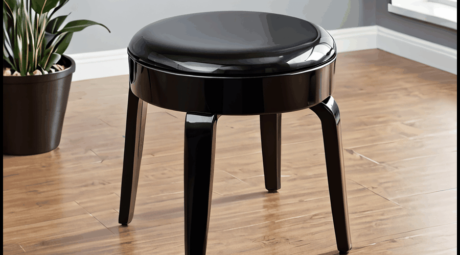 Black Vanity Stool | by Macie Farley | Medium