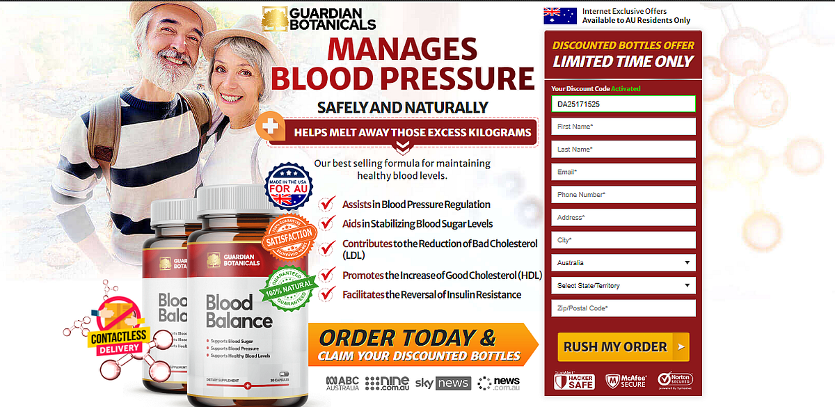 Guardian Botanicals Blood Balance AU(Australia) Reviews, Working ...