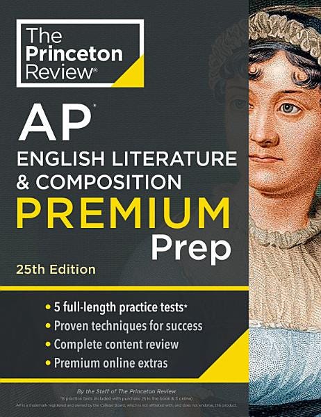 Princeton Review AP English Literature & Composition Premium Prep, 25th ...