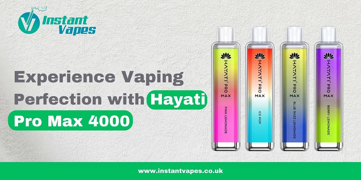 Experience Vaping Perfection with Hayati Pro Max 4000 | by John martar ...