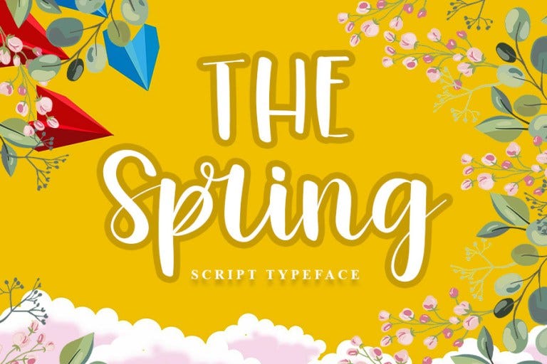 The Spring Font Free Download | by Kaitooon | May, 2024 | Medium