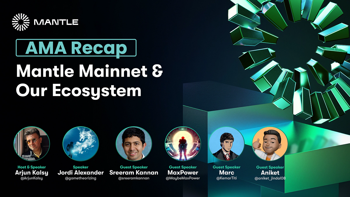 Запуск Mantle mainnet и наша экосистема — AMA Recap | by John Nguyen | 0xmantle-ru | Medium