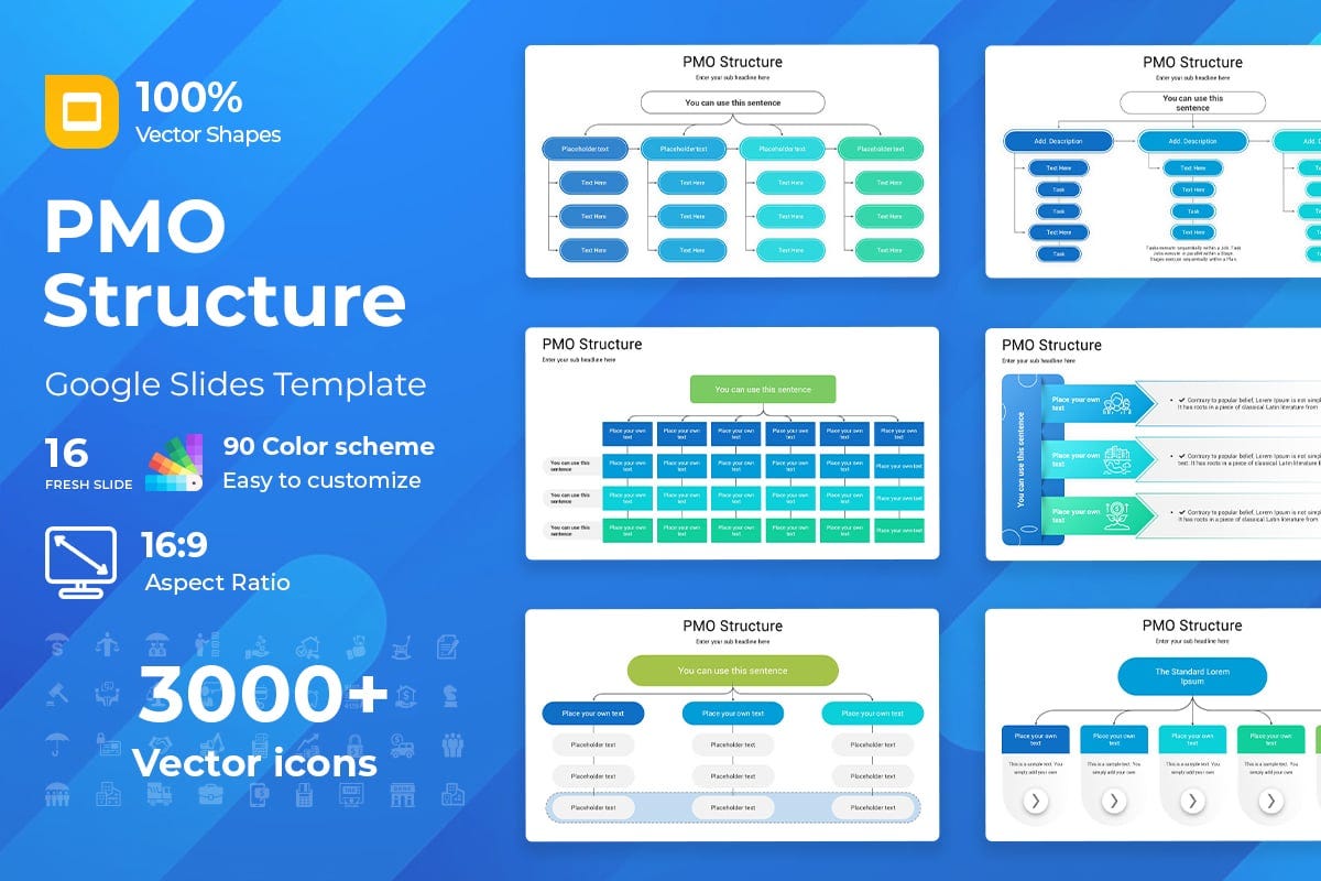 PMO Structure Google Slides Presentation Template | by Cybercascade ...