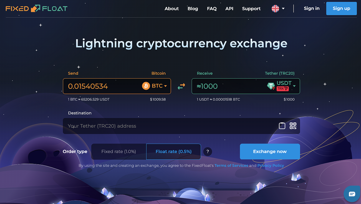 Fixed float exchanges cryptocurrency +8% using promo code inside | by ...