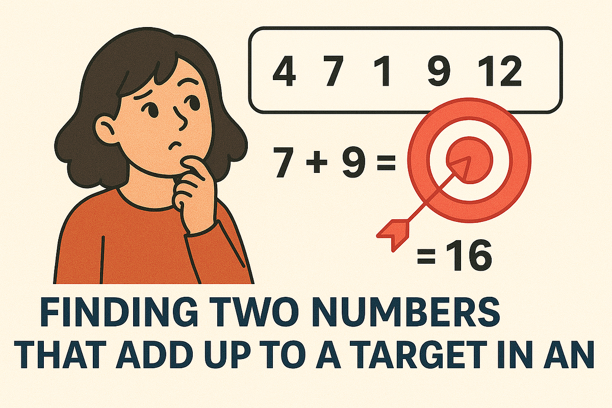 Finding Two Numbers That Add Up To A Target In An Array By Codebyumar Javascript In Plain